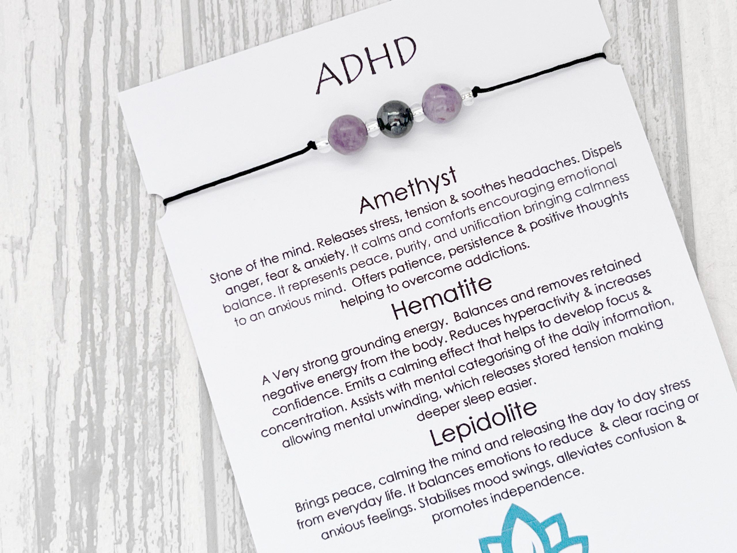 ADHD Bracelet - Meaningful Charm